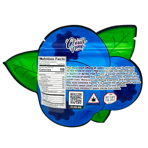 Buy Cloud Nine - Blueberry Gummies 500mg Online - OWD