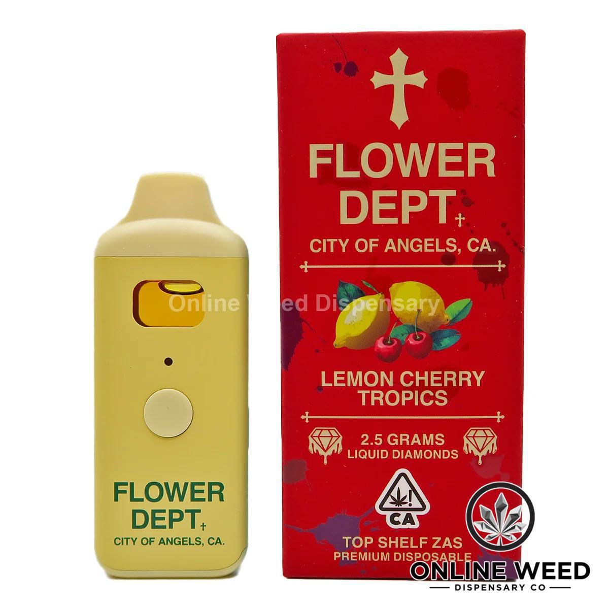 Buy Flower Department Liquid Diamond Disposable Vape 2.5g - Lemon ...