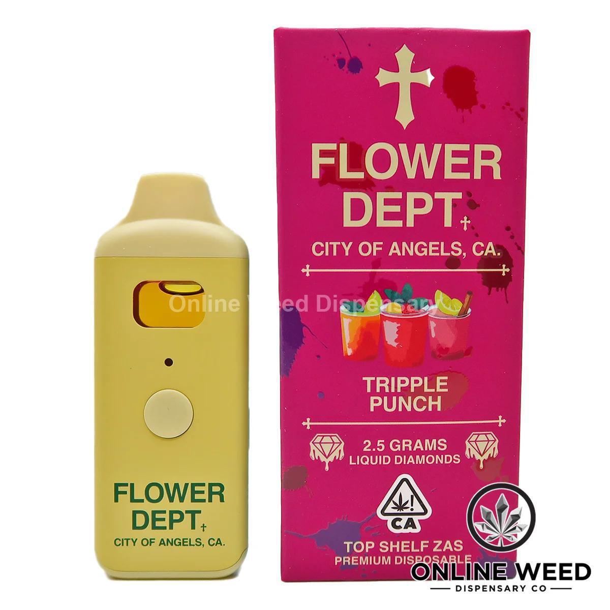 Buy Flower Department Liquid Diamond Disposable Vape 2.5g - Tripple ...