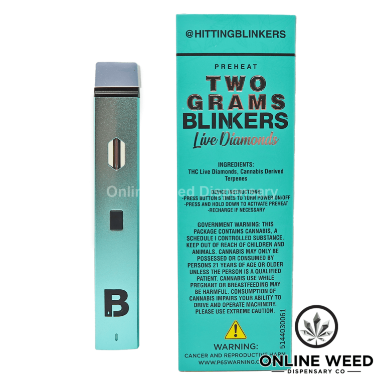 Buy Blinkers 2g Live Diamonds Disposables - Pineapple Haze Online - OWD