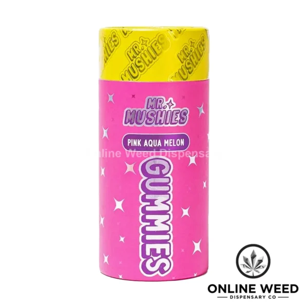 Buy Mr Mushies 4000mg Magic Mushroom Gummies - Pink Aqua Melon Online - OWD