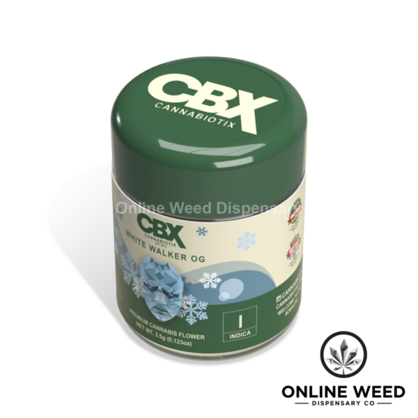 Buy CBX Cannabiotix Flower 3.5g- White Walker OG (Premium Bud) Online - OWD