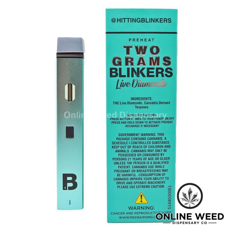Buy Blinker 2g Live Diamonds Disposables - Pineapple Haze Online - OWD