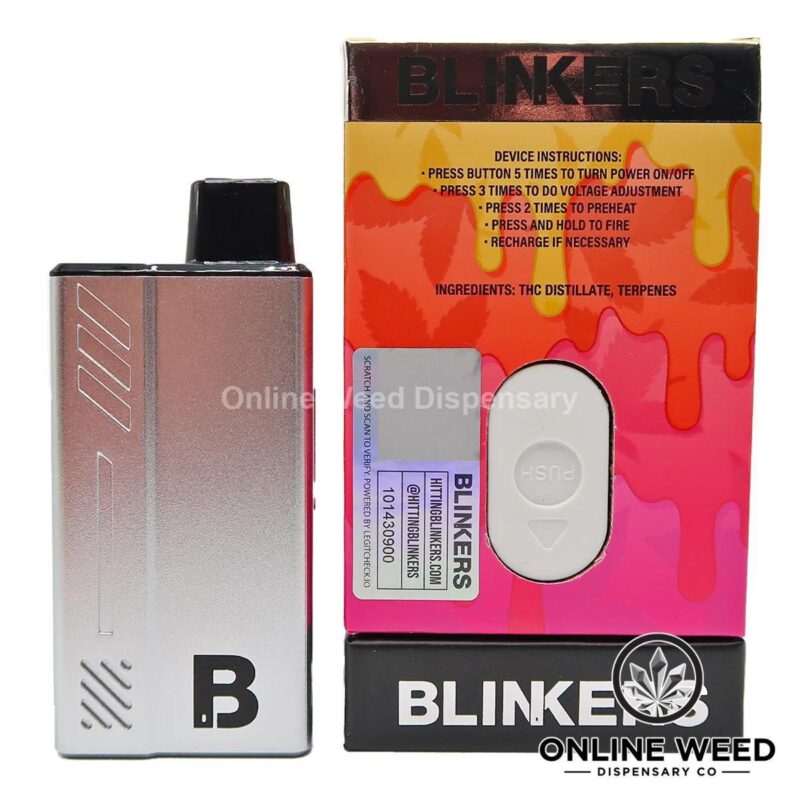 Buy Blinker 3.5g THC Distillate Disposables - Maui Wowie Online - OWD