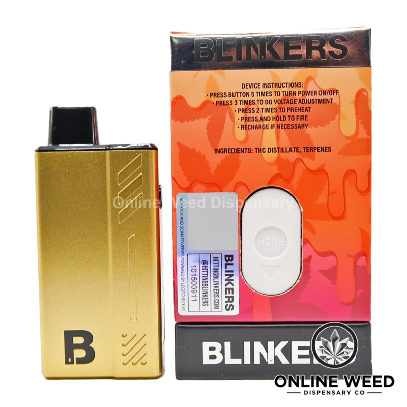 Buy Blinkers 3.5g THC Distillate Disposables - ZZZ Online - OWD