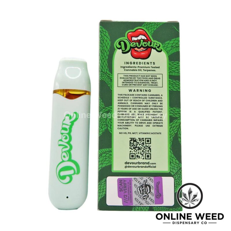 Buy Devour 2g All-In-One Disposable Vape - Snake Eyes Online - OWD