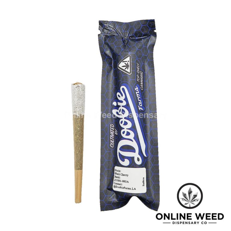 Buy Doobie Farms 1.5g Diamond Snow Cap Infused Pre-rolled Joint - Black ...